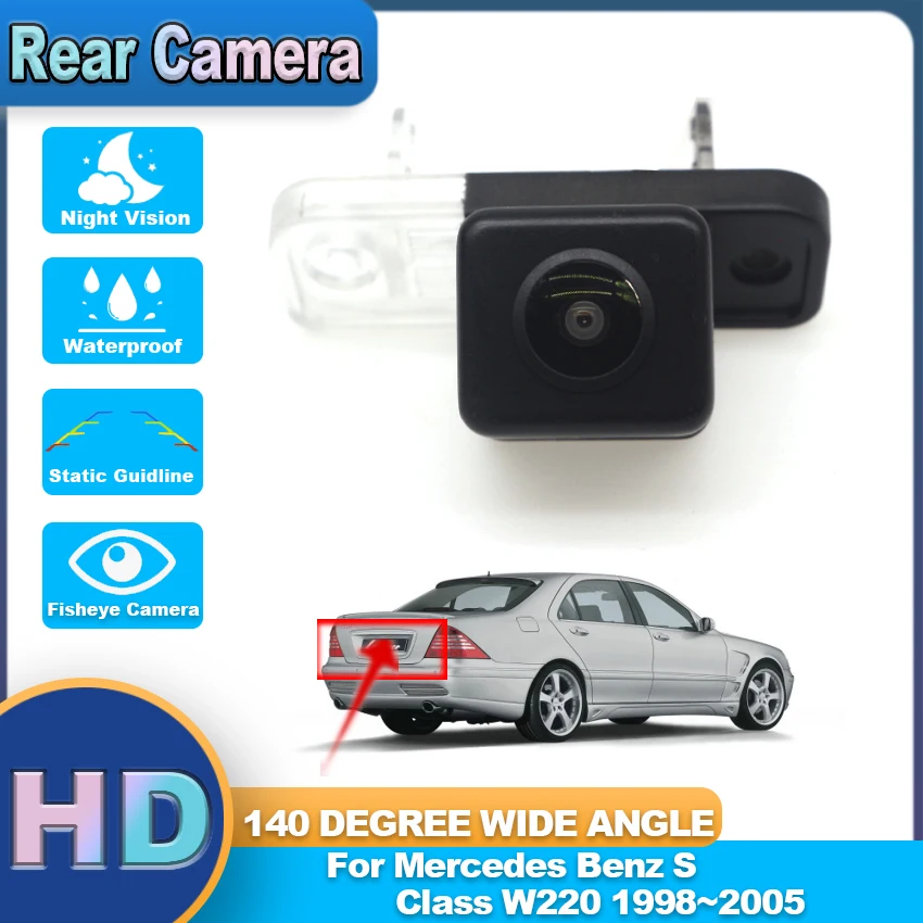 140-Degree-Fisheye-HD-rear-view-camera-Reverse-Rear-View-Camera-For ...