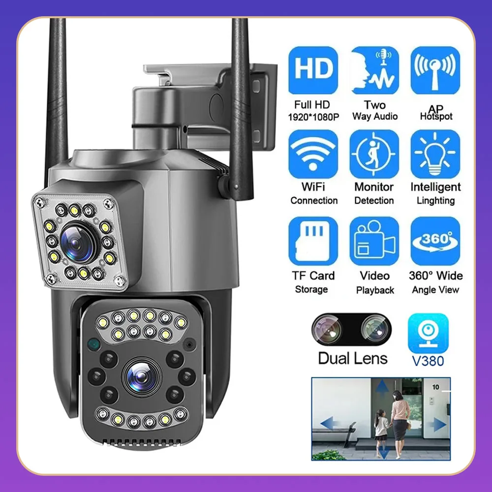 CCTV-Camera-V380-Pro-4K-4MP-Wi-Fi-4G-SIM-Card-Outdoor-IP-Security ...