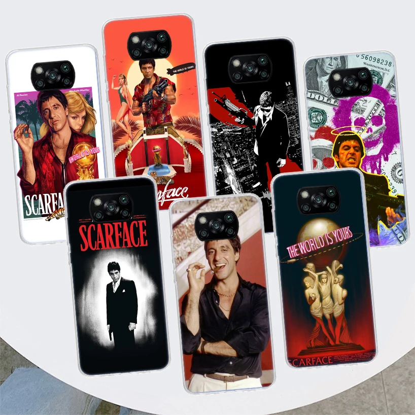 Scarface-1983-Film-Al-Pacino-Movie-Phone-Case-For-Xiaomi-Poco-X6-X5-X4 ...