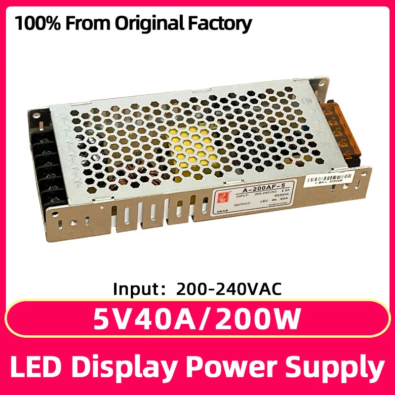 Chuanglian-Ultrathin-Power-Supply-A-200AF-5-LED-Display-5V-40A-200W ...