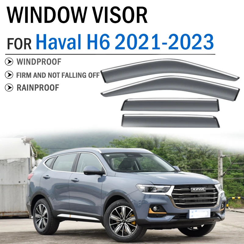 Car-Accessories-FOR-HAVAL-H6-2021-2022-2023-Window-Visor-Deflector ...