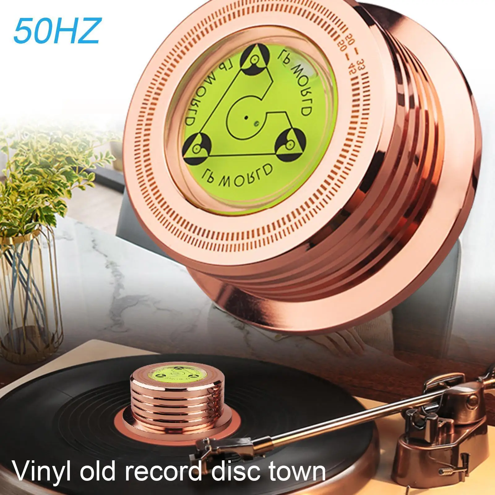 For-Turntable-Vinyl-LP-Disc-Stabilizer-50-Hz-LP-Vinyl-Clip-Recording ...