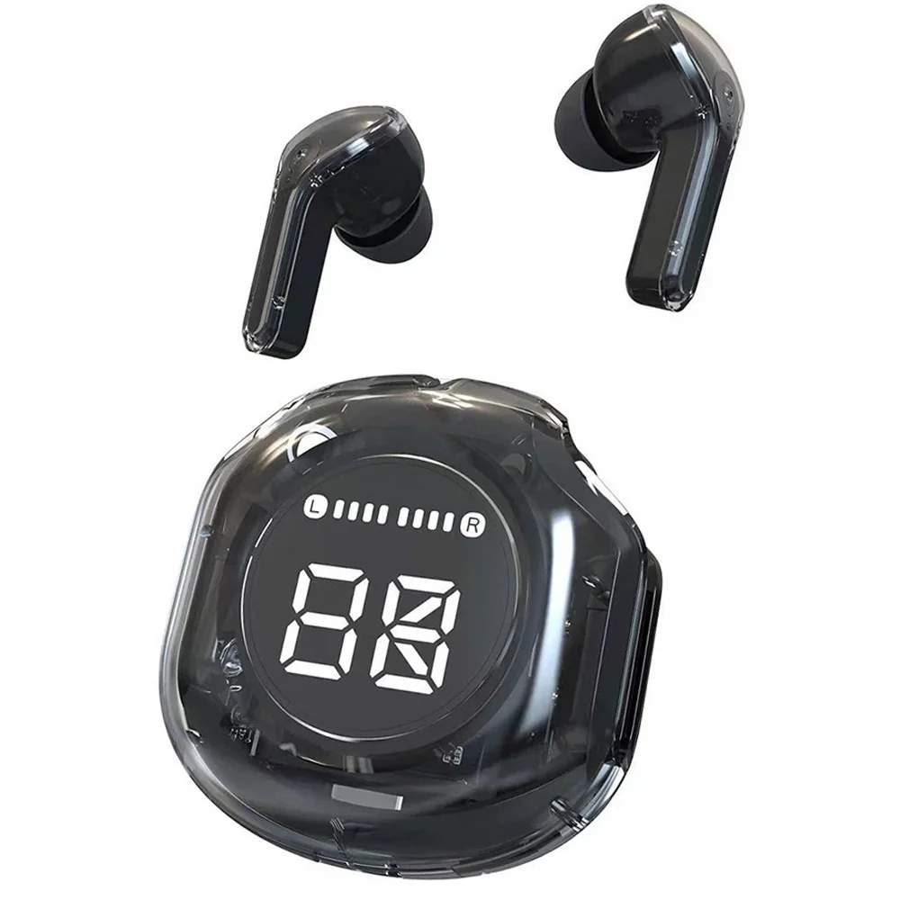 Wireless-Bluetooth-Headset-Transparent-Headphones-LED-Power-Digital ...