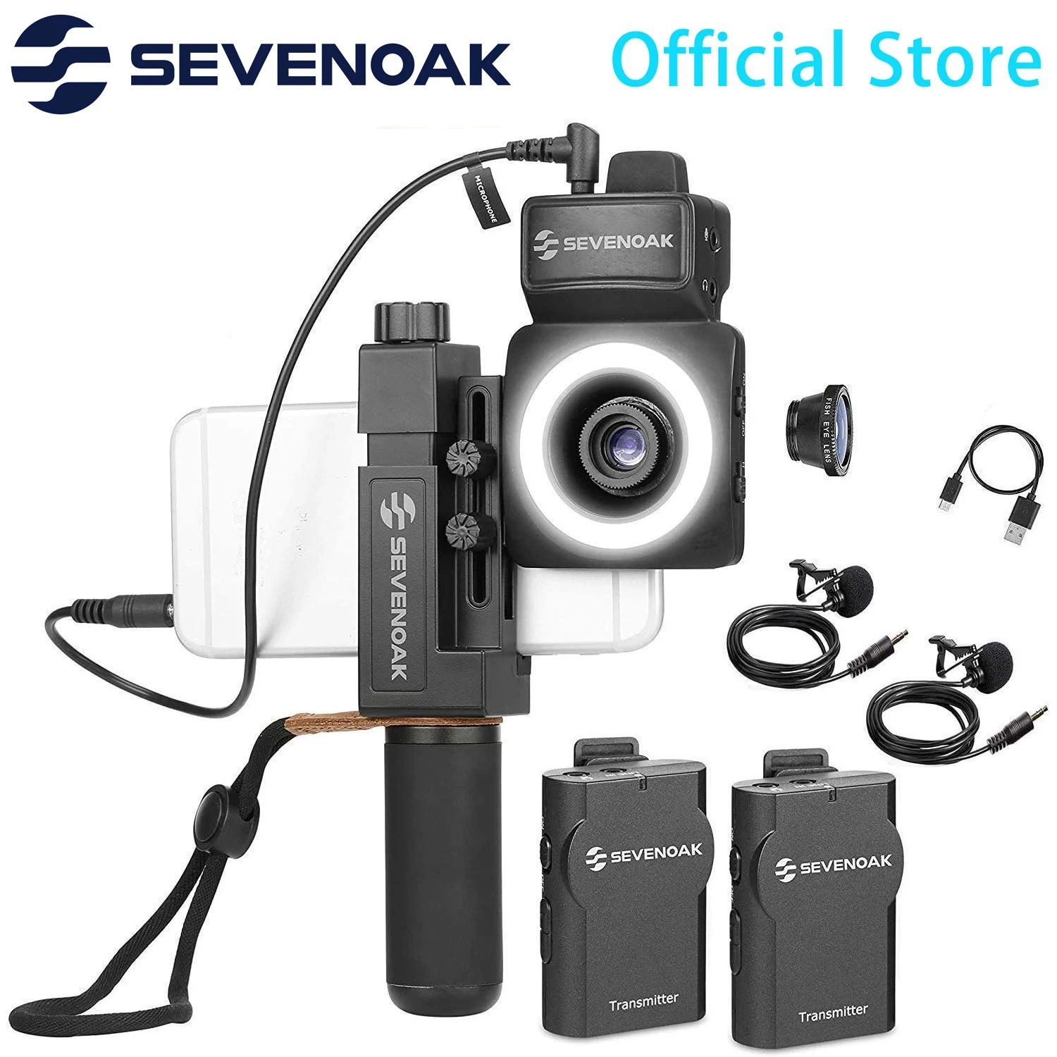 Sevenoak-SmartCine-W-Wireless-Lavalier-Lapel-Microphone-Smartphone ...
