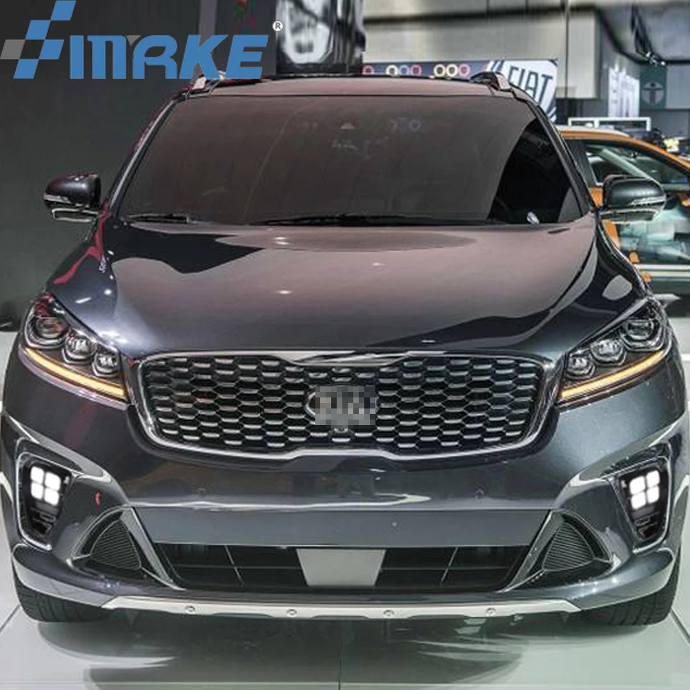 Daytime-Running-Light-For-Kia-Sorento-Prime-2018-2020-4-Eyes-Style-Fog ...