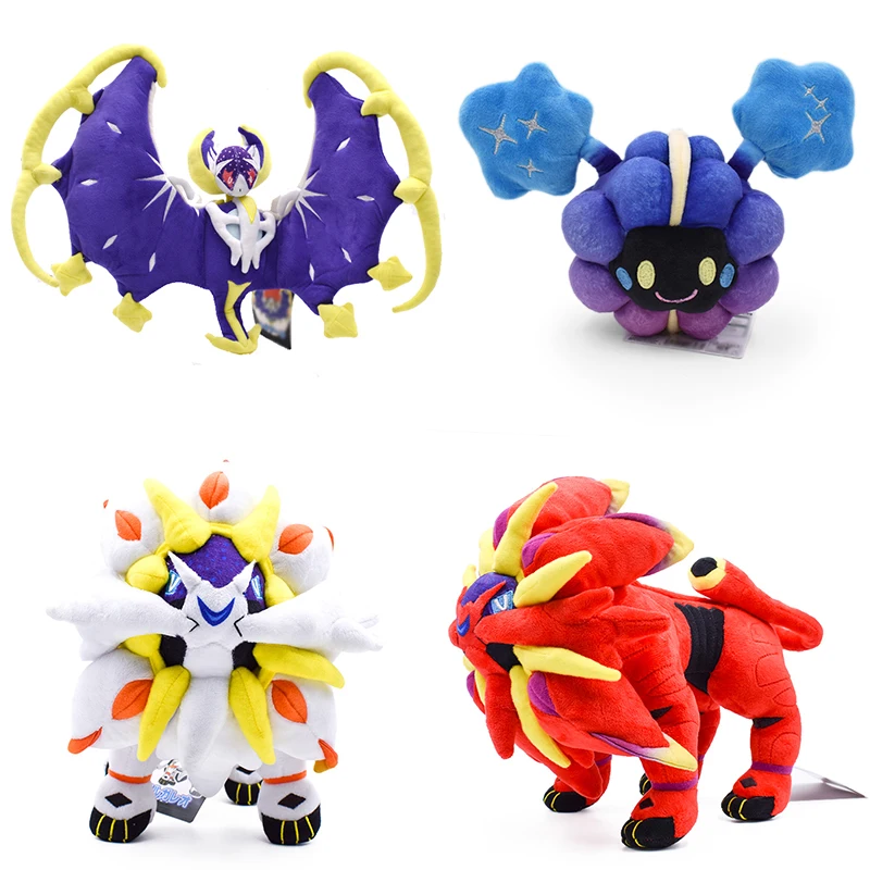 Original-Pokemon-Lunala-Cosmog-Solgaleo-Plush-Toys-Pokemon-Sun-and-Moon ...
