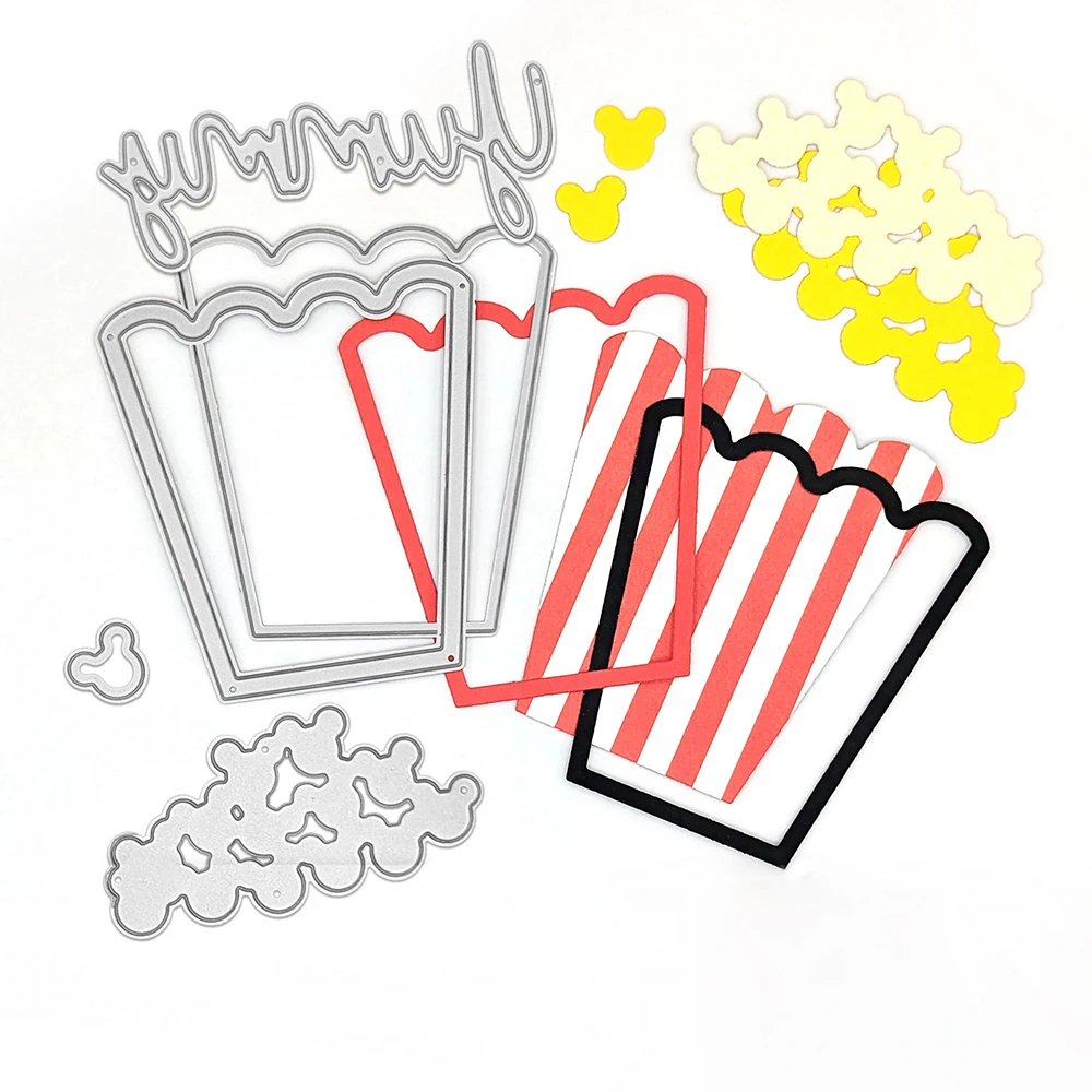 Popcorn-Shaker-Cutting-Dies-Disney-Diecut-for-DIY-Scrapbooking ...