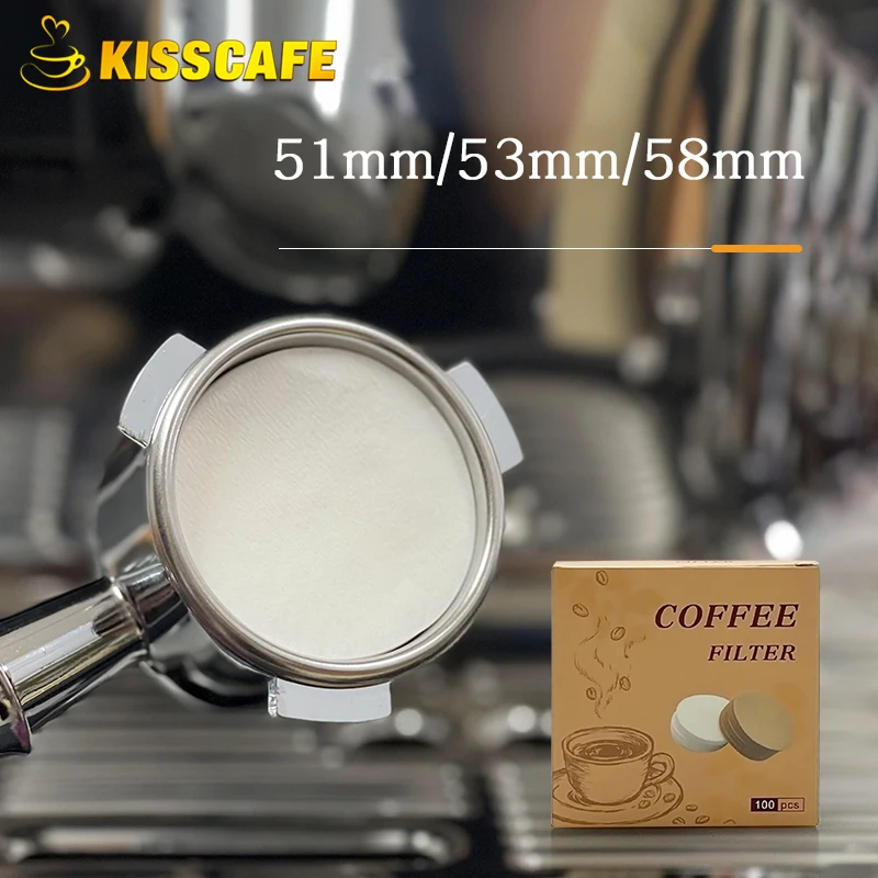 Coffee Filter Paper Secondary Water Separation 100pcs Filter Basket For ...