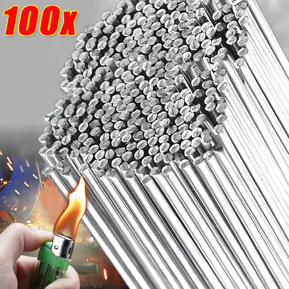 100-10Pcs-Easy-Melt-Universal-Welding-Rods-Wire-Stainless-Steel-Solder ...