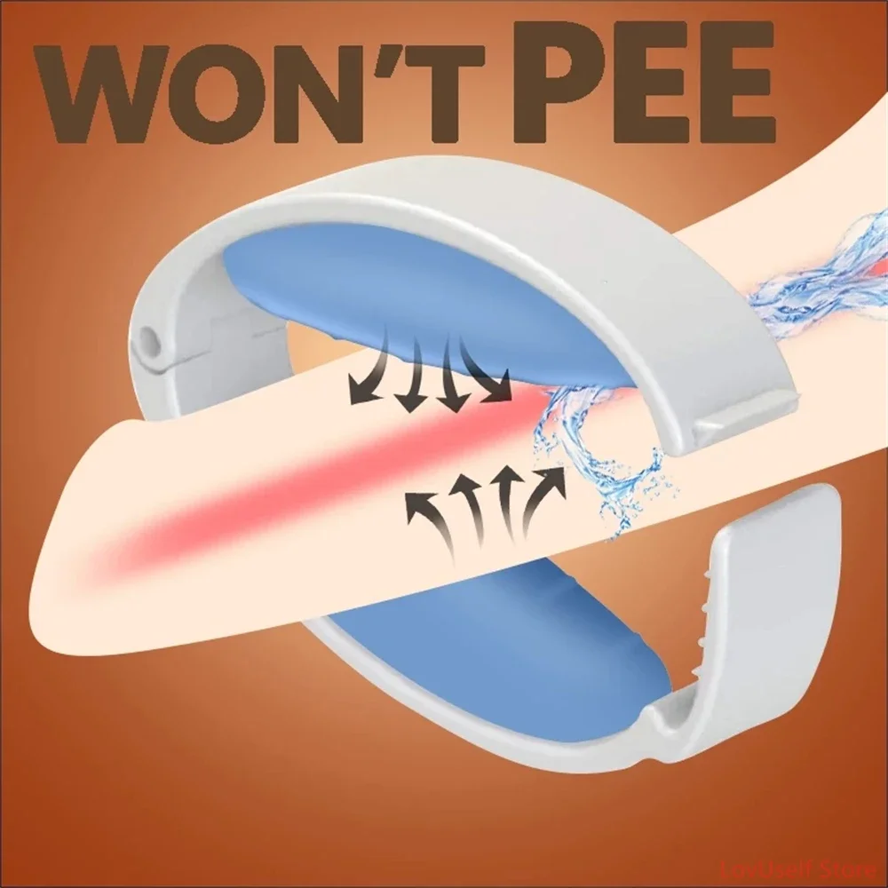 Male-Adjustable-Penis-Clamp-Urinary-Incontinence-Penile-Care-Clamp-Clip ...
