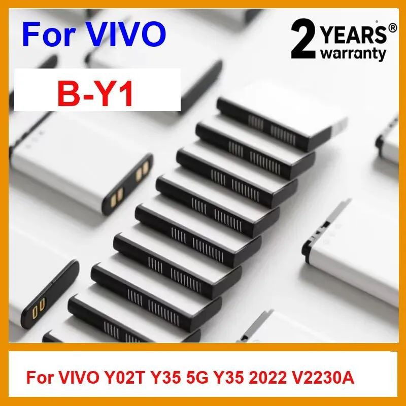 B-Y1 For Vivo Y02T Y35 5G 2022 V2230A 5000Mah Mobile Phone Battery ...