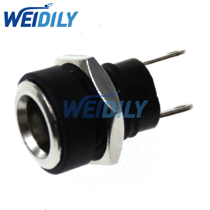 Female Jack Plug Adapter 12V DC Power Jack Socket - Female Panel Mount ...