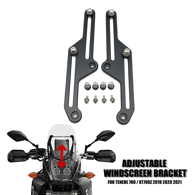 For-YAMAHA-TENERE-700-T700-Windscreen-Adjusters-T-700-Tenere700-T7-2019 ...