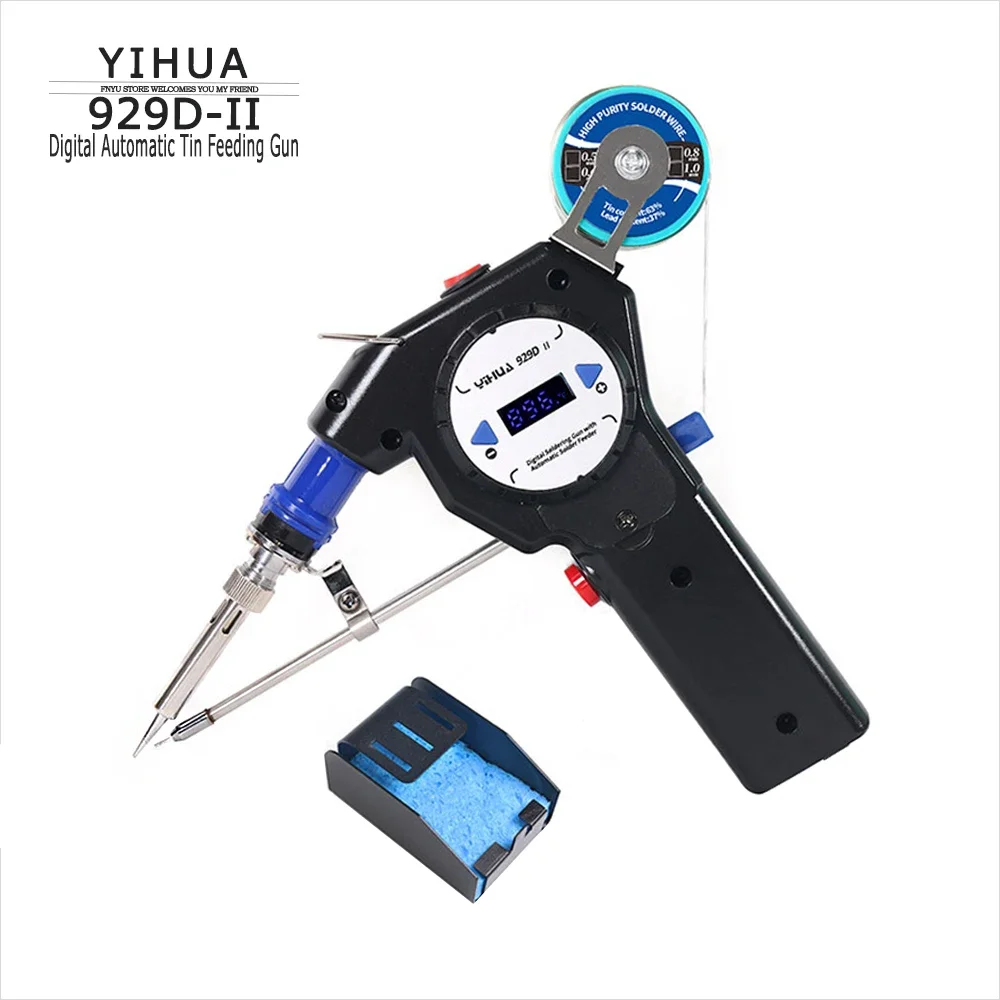 YIHUA-929D-II-Digital-Automatic-Tin-Gun-130W-Portable-Soldering-Iron ...