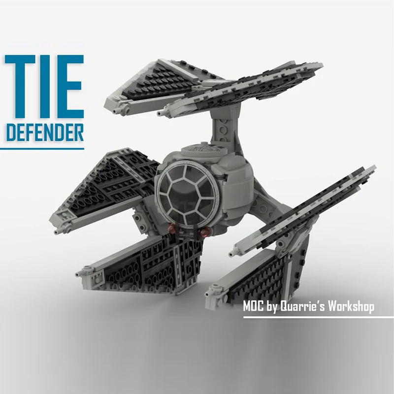 484-PCS-Model-Building-Block-Kit-Imperial-TIE-Defender-D-Fighter-Star ...