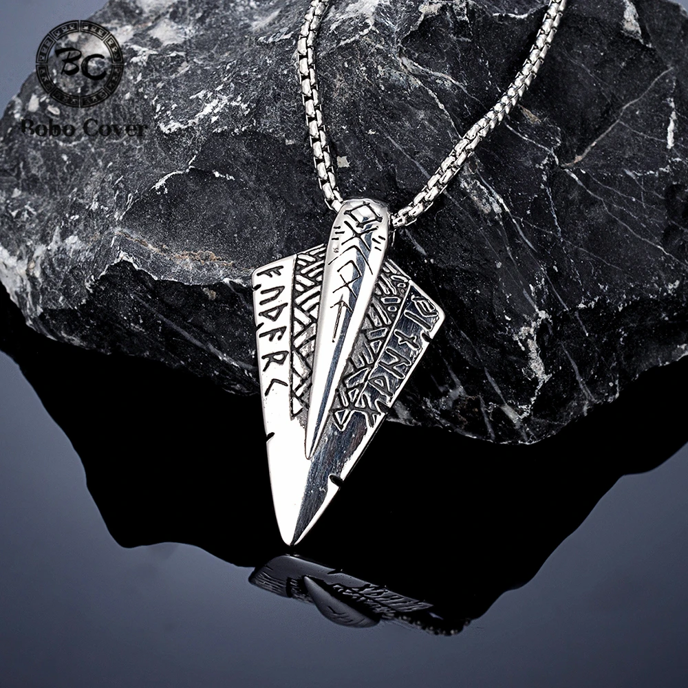 Norse-Mythology-Odin-s-Spear-Gungnir-Necklaces-Men-Vintage-Stainless ...