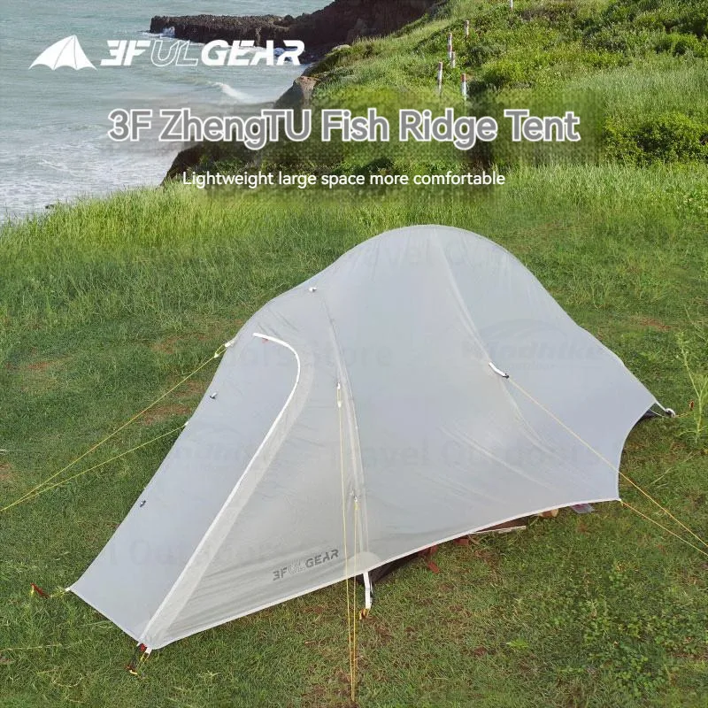 3F-UL-GEAR-Tent-15D-Silicone-Ultralight-1-Person-Double-Layer-Camping ...