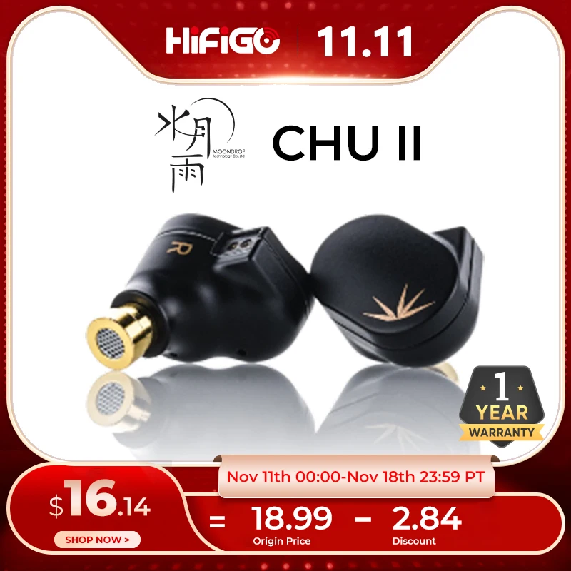MOONDROP-CHU-II-CHU-2-Performance-Dynamic-Driver-Earphone-IEMs ...