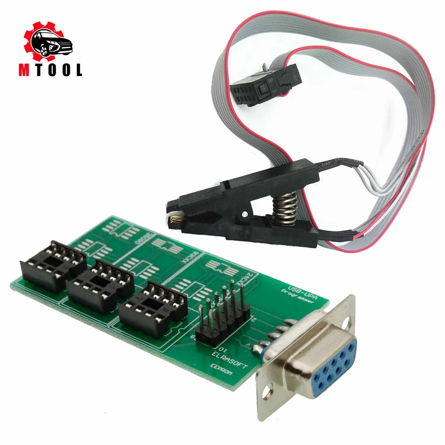 Upa Usb V1.3 Ecu Chip Tuning Programmer Eeprom Board Adapter With Sop8 ...
