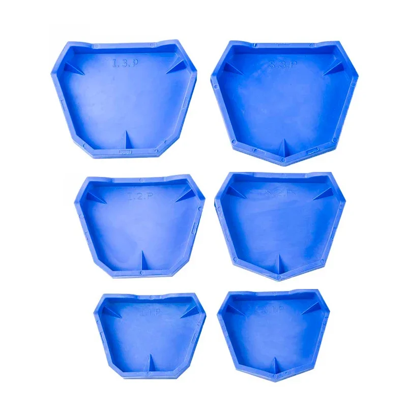 5sets-Dentist-Model-Base-Set-Dental-Lab-Mold-Plaster-Base-Denture-Tray ...