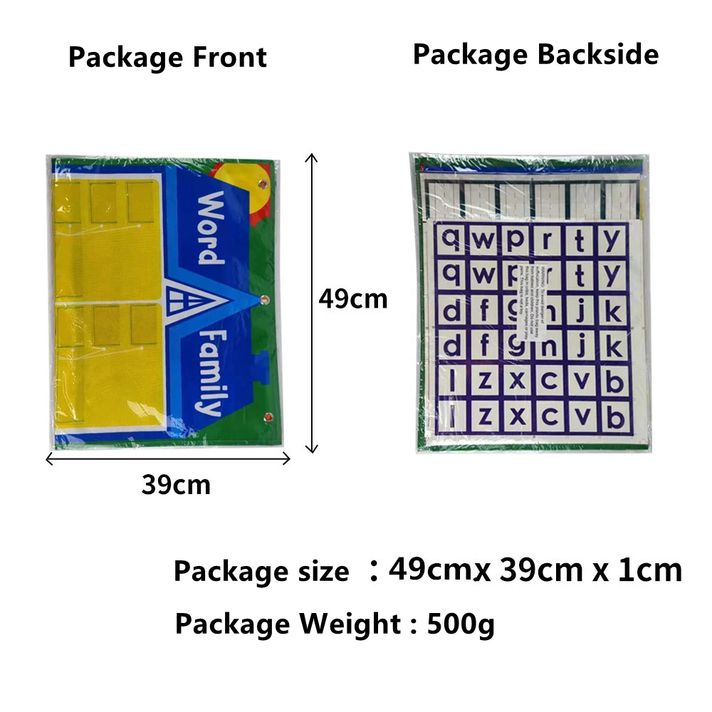 Word Family Card Game