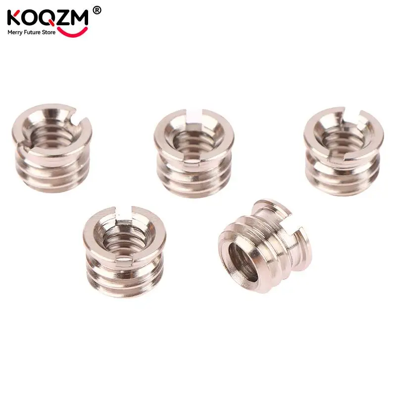5Pcs Camera Screw Nut 1/4 To 3/8 Inch Convert Screws Standard Adapter ...