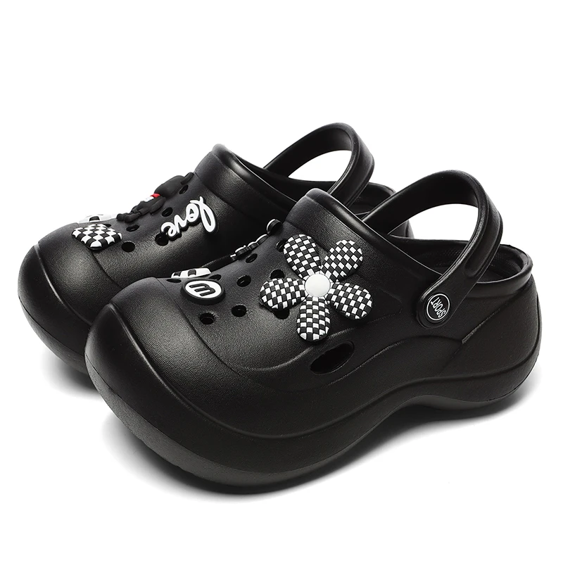 8CM-Summer-Platform-Clogs-Women-Slippers-2024-Outdoor-Waterproof-Beach ...