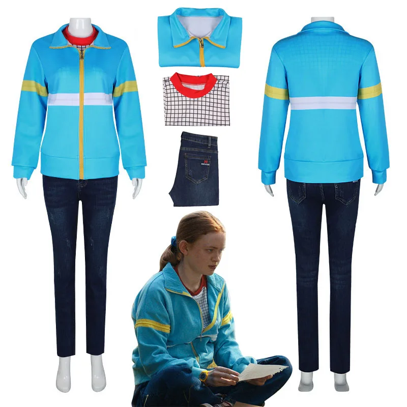Stranger Things Season 4 Cosplay Costumes Max Mayfield Mike Eleven