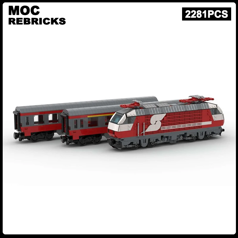 Traffic Tool Series TÖBB Eurocity / BR 1822 Urban trains MOC Model ...