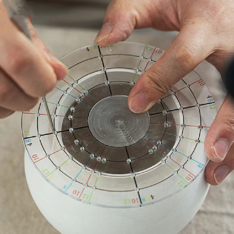 Pottery-Splitter-Tool-Round-Trimmed-Dividing-Equalizer-Quadripartite ...