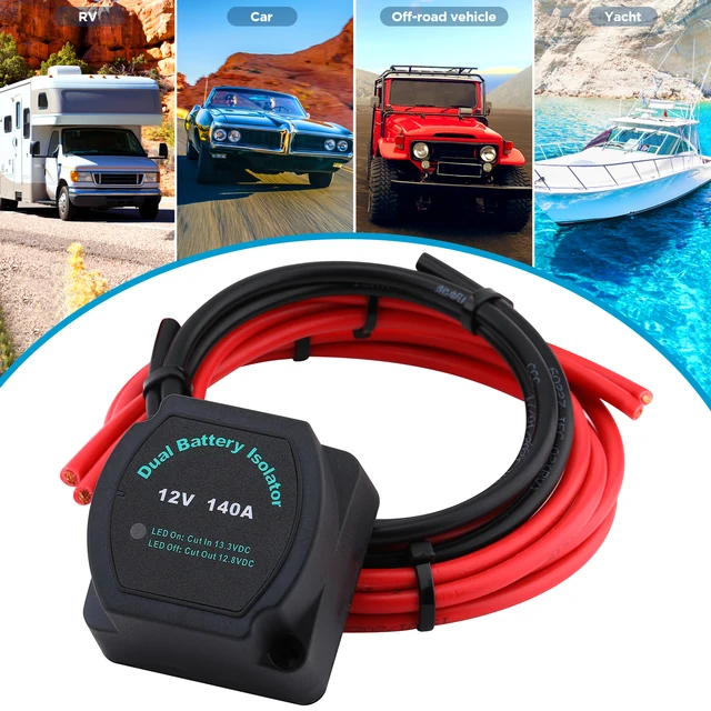 50 A Relay 12 V For 12V Campervans & Caravans - 140A/110A Voltage ...