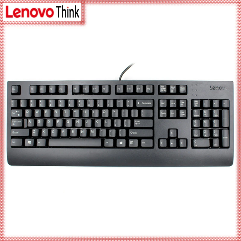 Lenovo (Lenovo) Lenovo wired keyboard high hat key notebook desktop ...