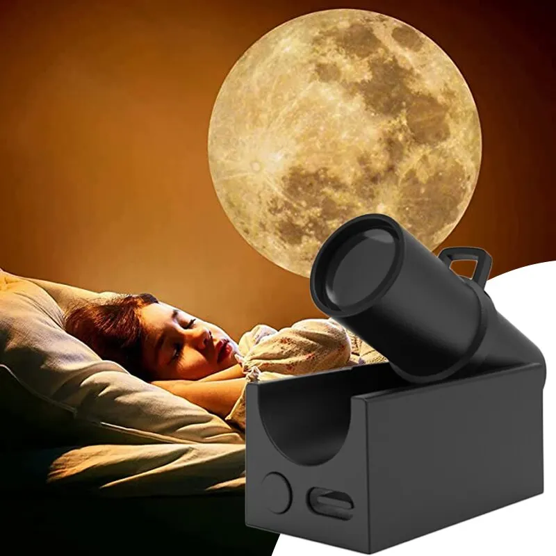 USB-LED-Night-Light-Earth-Moon-Projector-Children-s-Sleep-Planet ...
