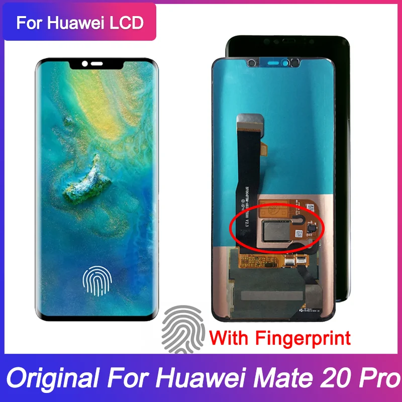 Original 6.39 ''Display Für Huawei Mate 20 Pro LYA L09 L29 LYA AL00 LCD Touch Screen Digitizer ...