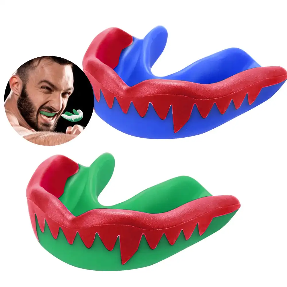 Fighting Training Mouth Guard Boxing Gum Shield Slim Fit Adult Sports ...