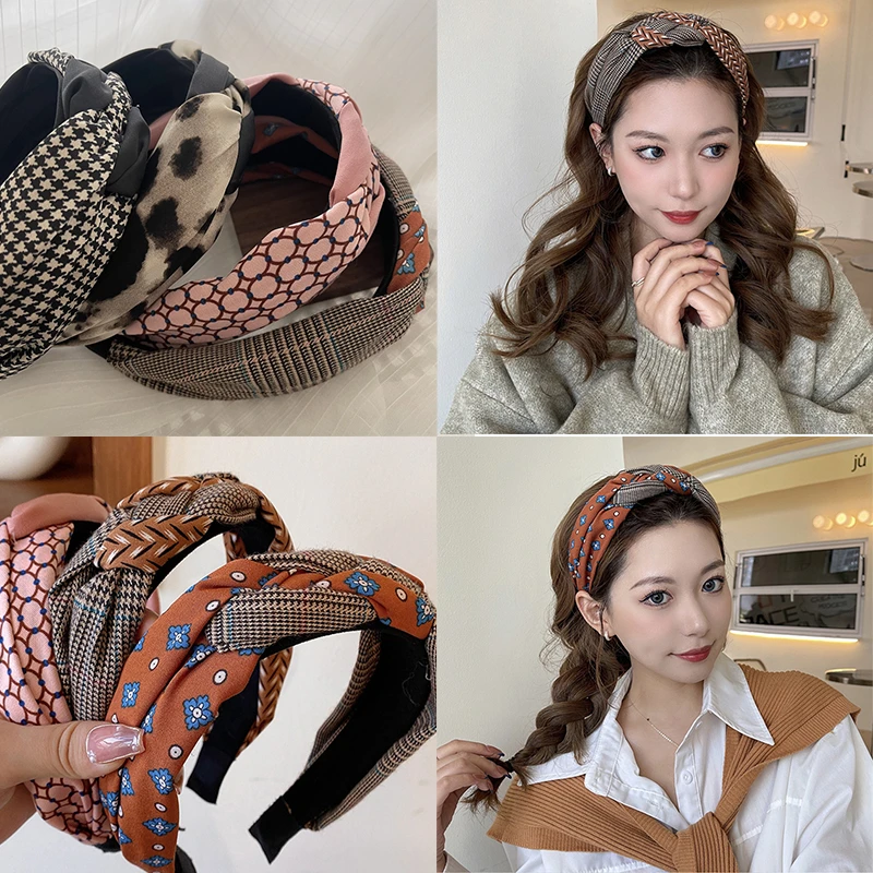 South Korea hair clip hair band retro French hair band for women new ...