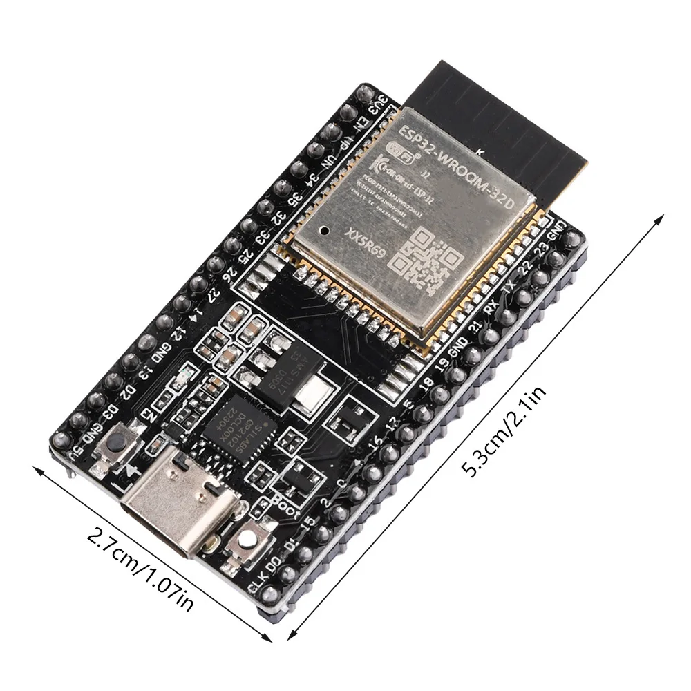 Placa De Desenvolvimento Wifi Bluetooth Baseado Esp32 Funciona Com Esp32 Wroom32d 32u Esp32 ...