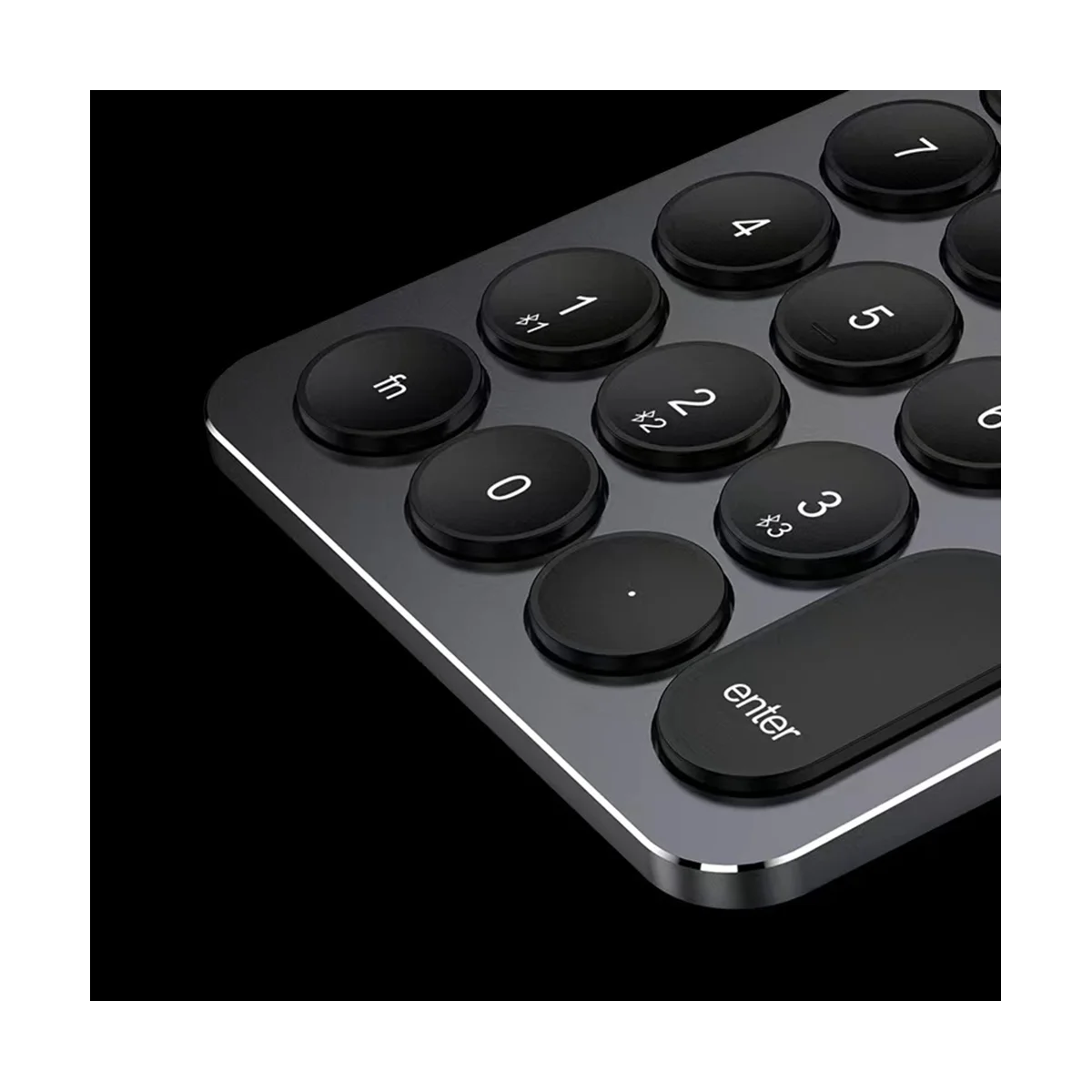 Aluminum-Numeric-Keypad-Numpad-19-Keys-Bluetooth-Keyboard-for-iPad ...