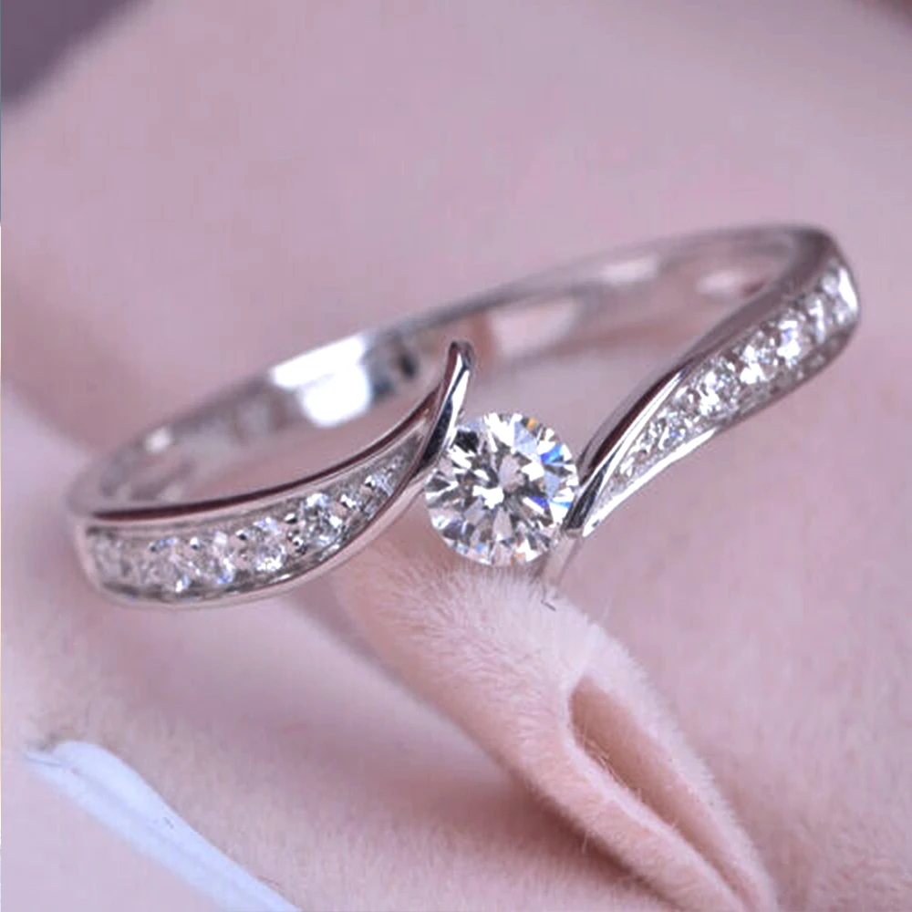 Huitan-Timeless-Style-Silver-Color-Women-s-Ring-with-Brilliant-Cubic ...