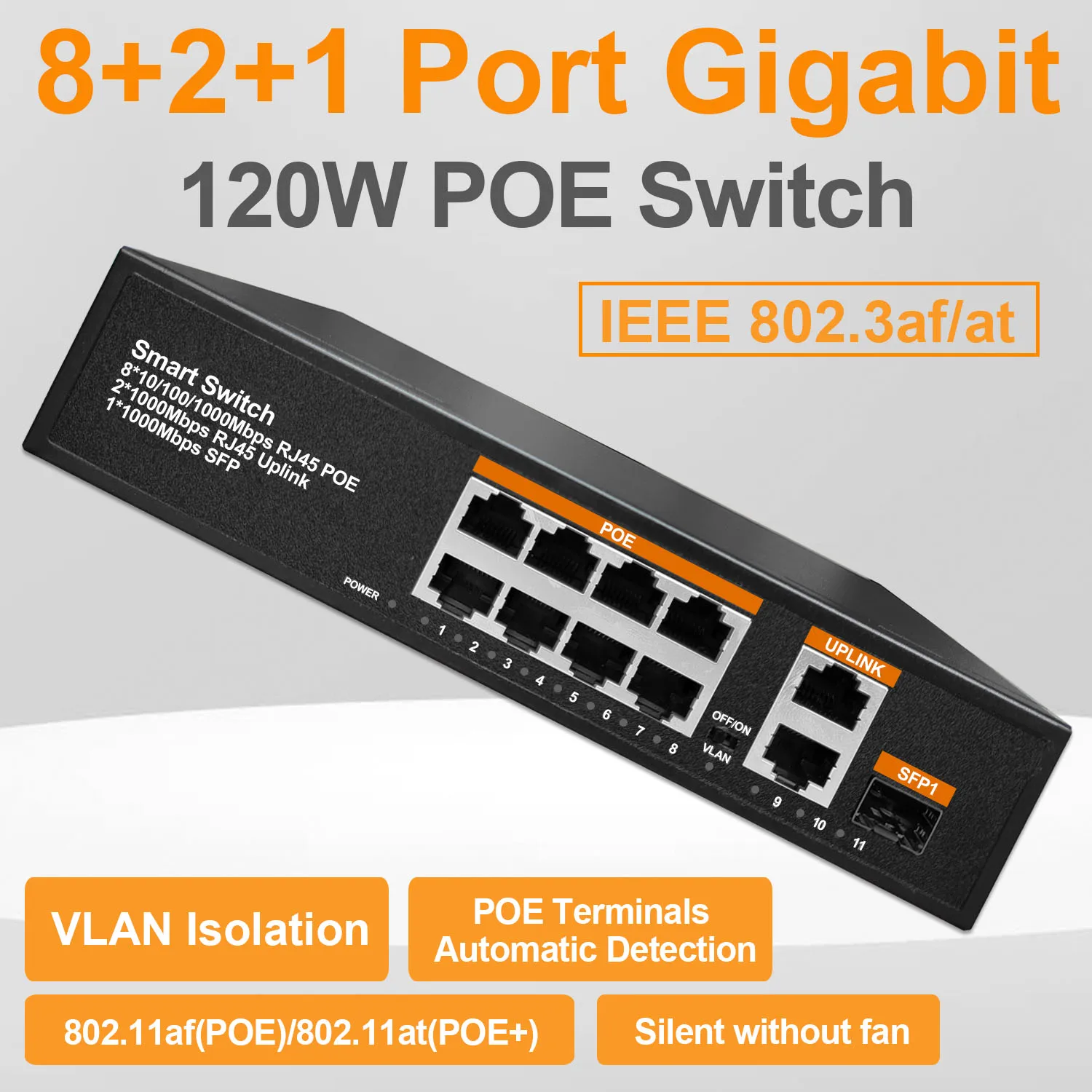 Full-Gigabit-POE-Network-Ethernet-Switch-Unmanaged-Hub-120W-8-POE-2 ...