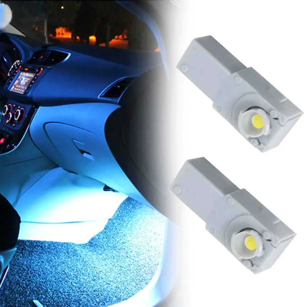2x-Car-LED-Footwell-Atmosphere-Lamp-Illumination-Interior-Decor-Light ...