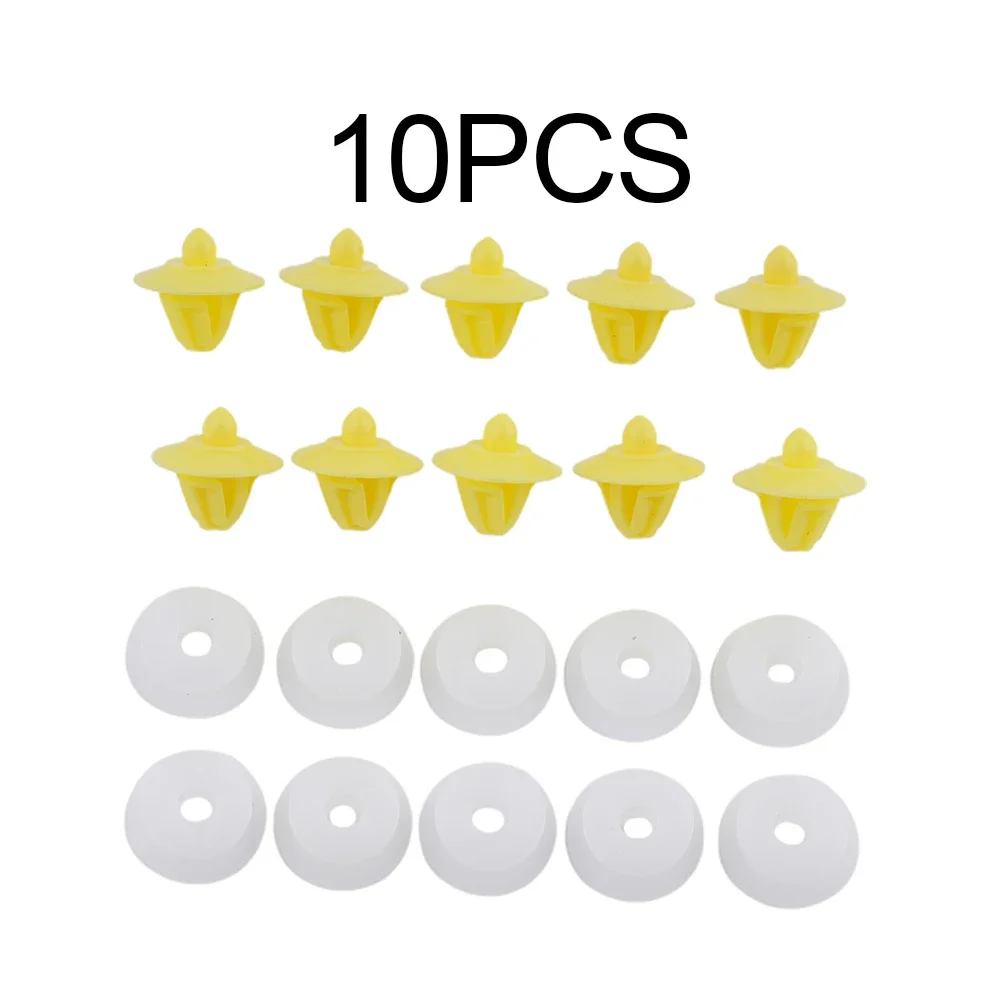 10pcs Door Panel Interior Trim Clips 7703077250 For Clio I Clio II ...