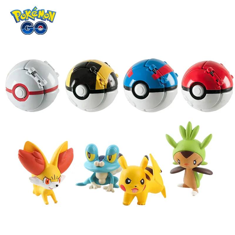 Fennekin And Pikachu