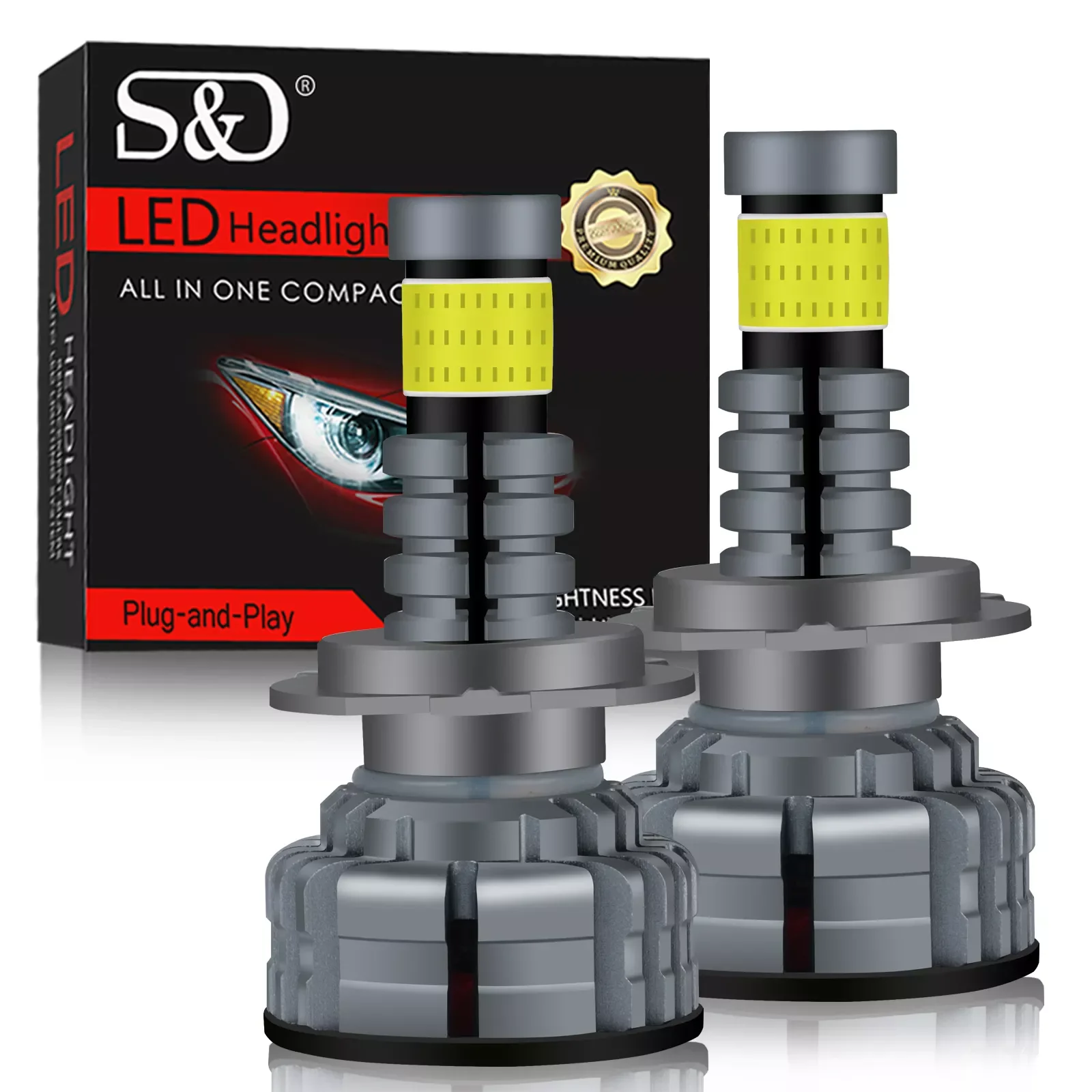 25000LM H7 LED H1 H8 H11 H4 Led Headlight 3D COB Chips 9005 HB3 9006 HB4 9012 HIR2 Led Car Lamp ...