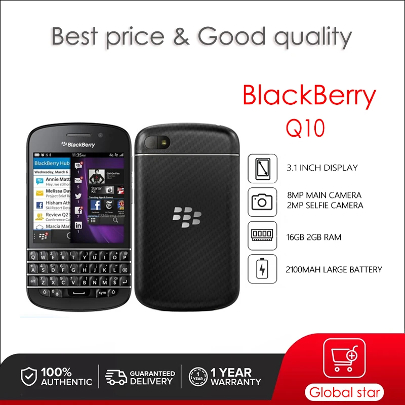 Blackberry Q10 Black