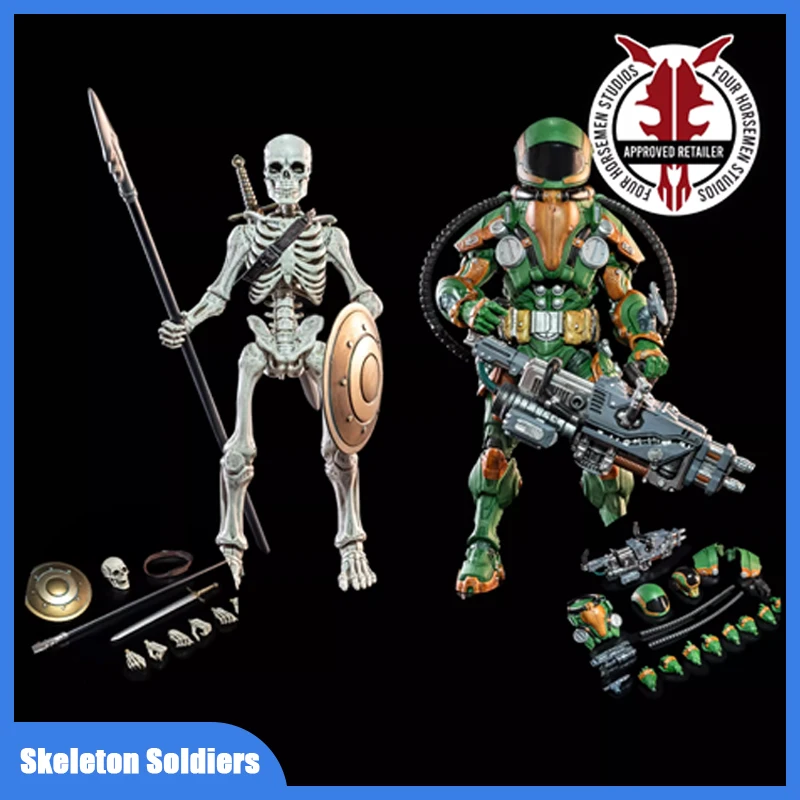 Originate-Four-Horsemen-Mythic-Legions-Skeleton-Soldiers-Action-Anime ...