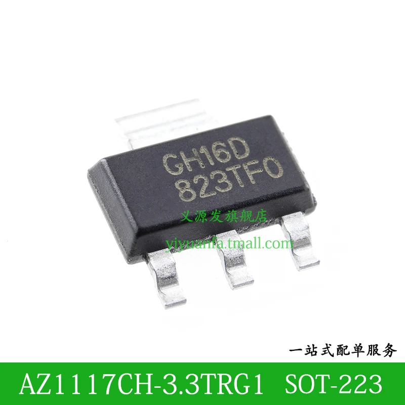 Regulador-lineal-de-ca-da-CHIP-IC-GH16D-AZ1117CH-3-3TRG1-10-piezas-SOT ...