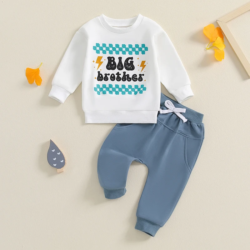FOCUSNORM-0-3Y-Casual-Toddler-Baby-Boys-Clothes-Sets-Letter-Print-Long ...