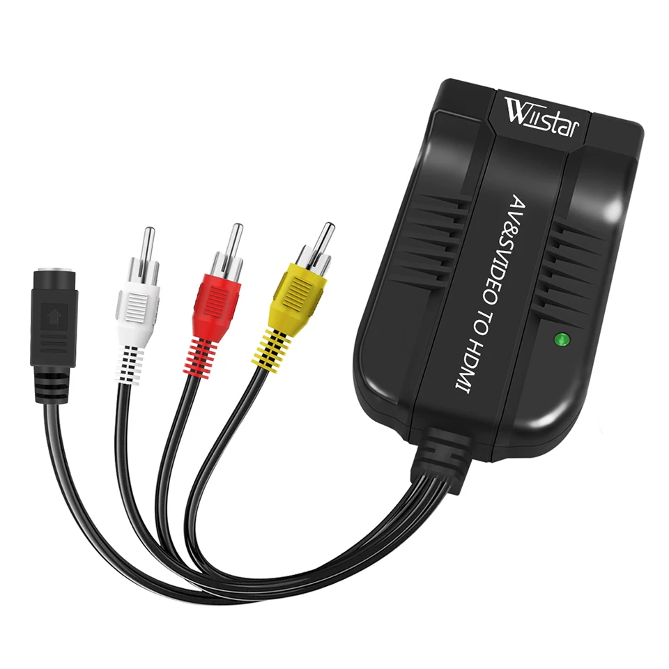 Video Converter | Adapter | Data Cables - Male 3rca/cvbs S-video Hdmi ...