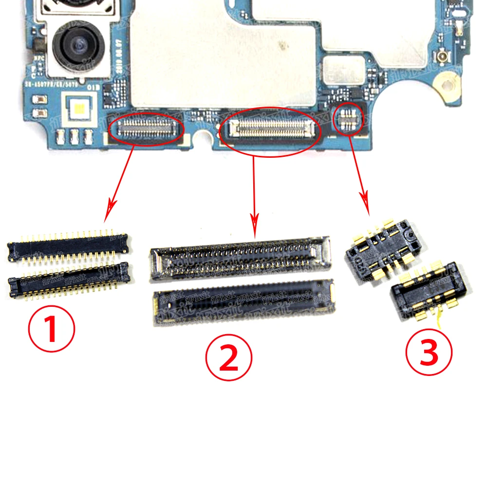 2/10pcs Lcd Display Screen Fpc Connector For Samsung Galaxy A50s A507 ...
